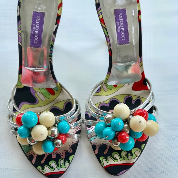 Emilio Pucci | Shoes | Emilio Pucci Firenze Heels | Poshmark